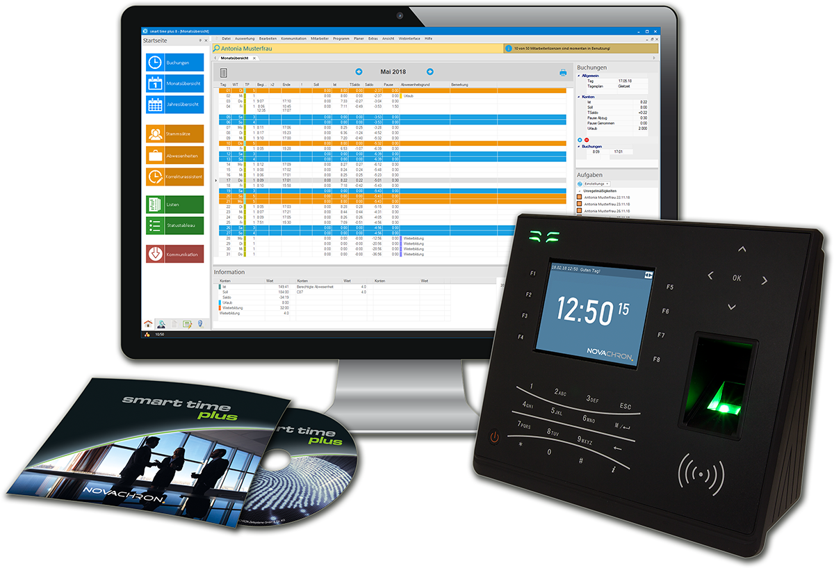 Smart Time Plus – JUST Zeiterfassung